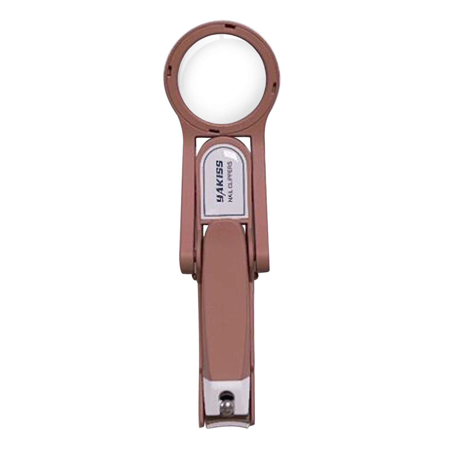 Gazechimp Nail Clippers with Magnifying Glass Toenail s for Men and ...