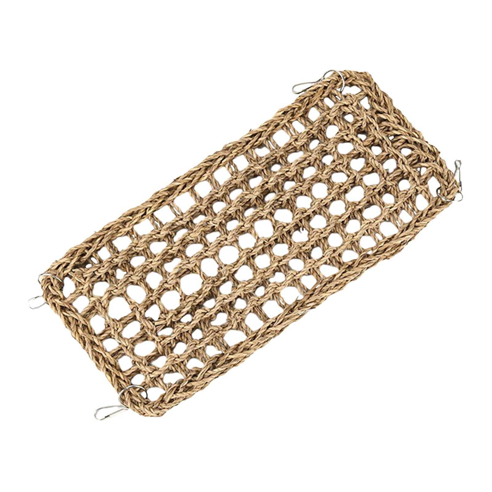 Gazechimp Parrot Climbing Rope Ladder Bird Seagrass Mat for Budgie ...