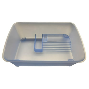 PawHut Small Turtle Aquarium Kit - Triple-Filtering Turtle Tank Reptile ...