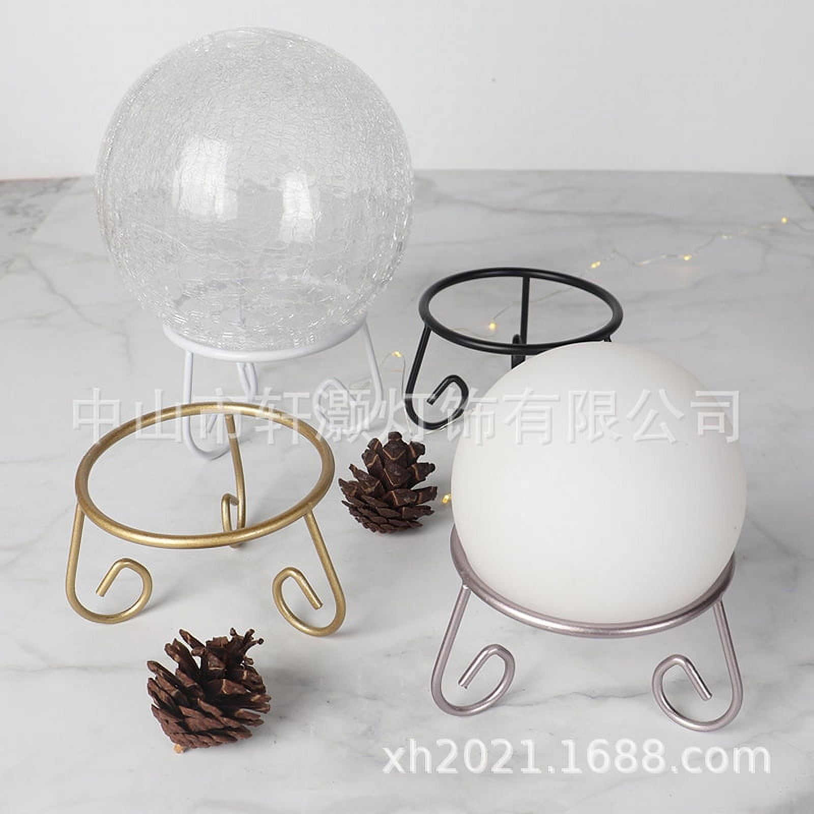 Gazing Ball Display Stand Crystal Ball Stand Planter Display Holder ...