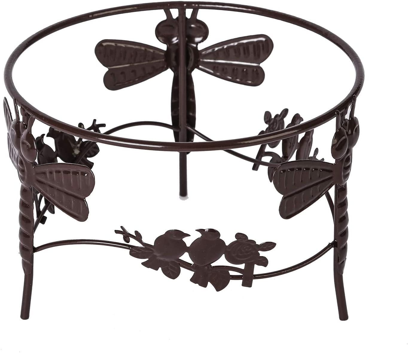 Outdoor Garden Hardware Metal Holder: Gazing Ball Stand for 10-Inch or ...