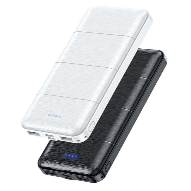 LOVELEDI 15000mAh Dual USB Power Bank - Compact, Strong Portable ...