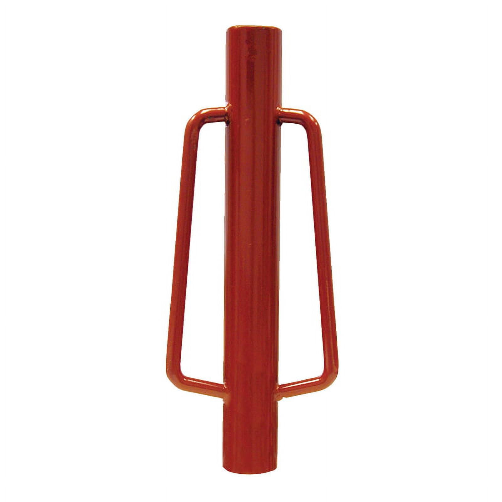 Yard Gard 901147A 17 Lb Red Metal Steel Head Fence Post Driver With ...