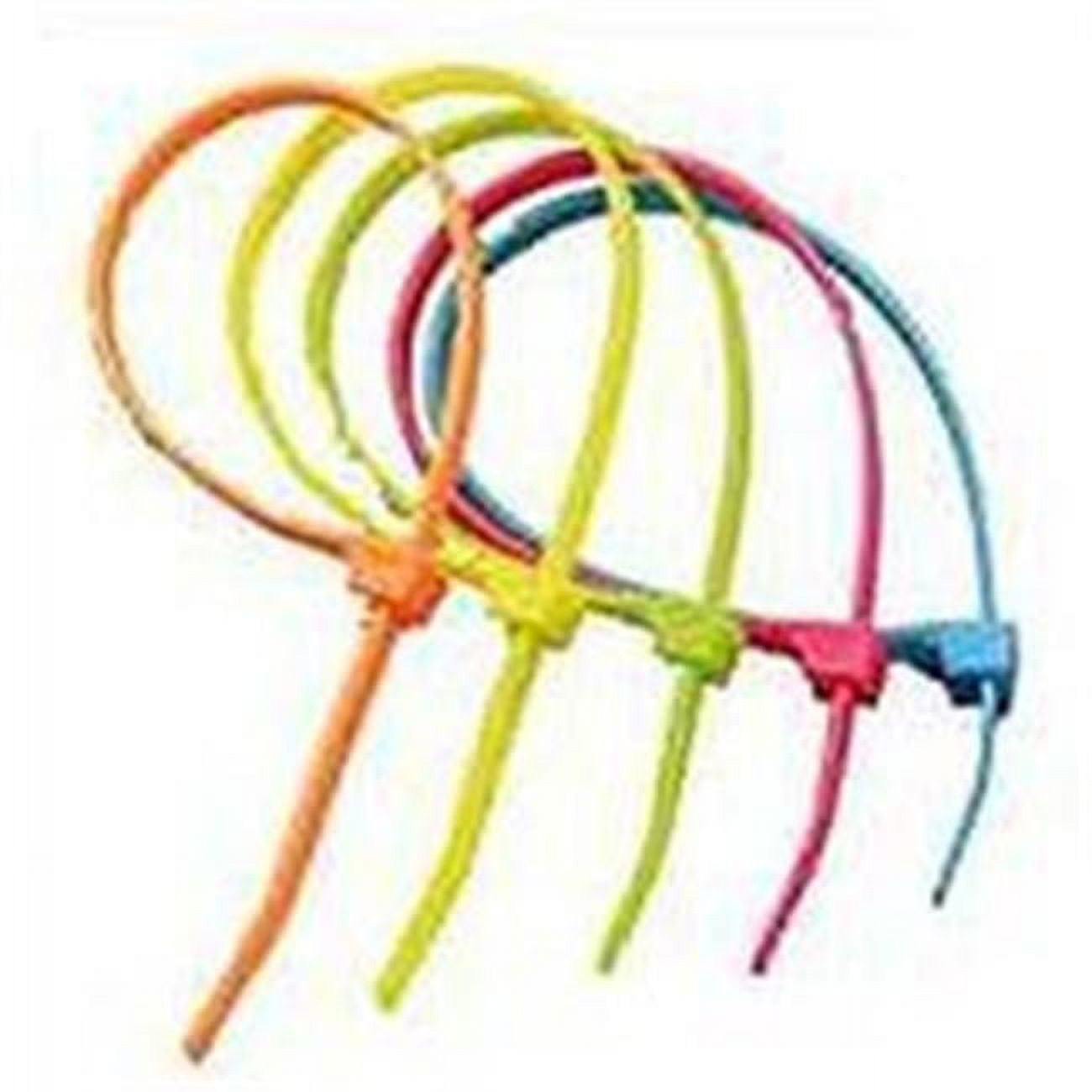 Gb- 8In Fluo Asst Cable Ties 45-308FST - Walmart.com