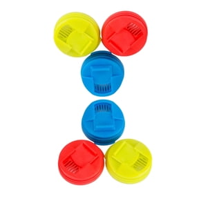 Soda Can Saver Reusable Beverage Caps, Fits 12 oz and 16 oz Cans, 6 ...