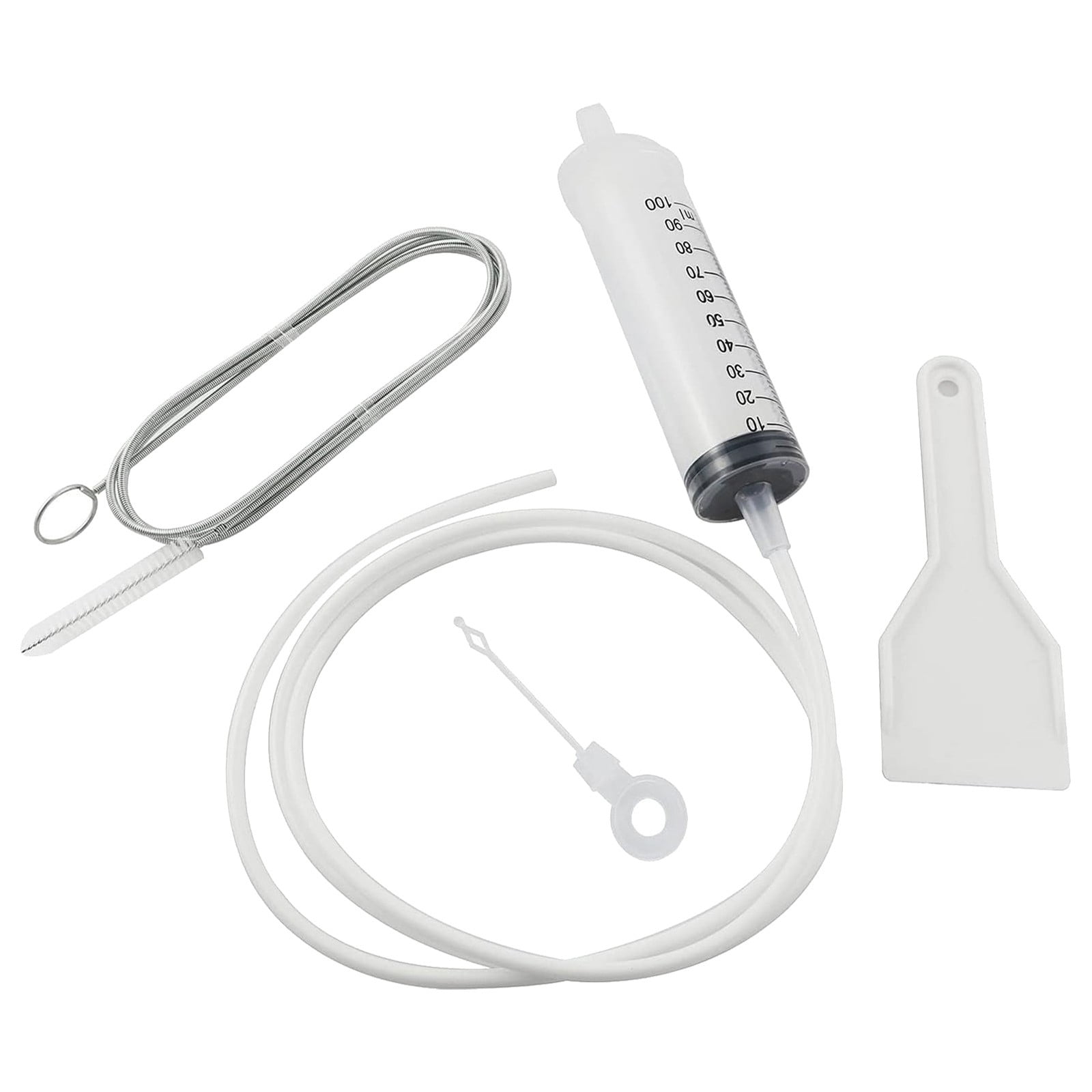 Gbayxj Cleaning Brush Fridge Drain Hole Cleaning Tool Long Flexible ...
