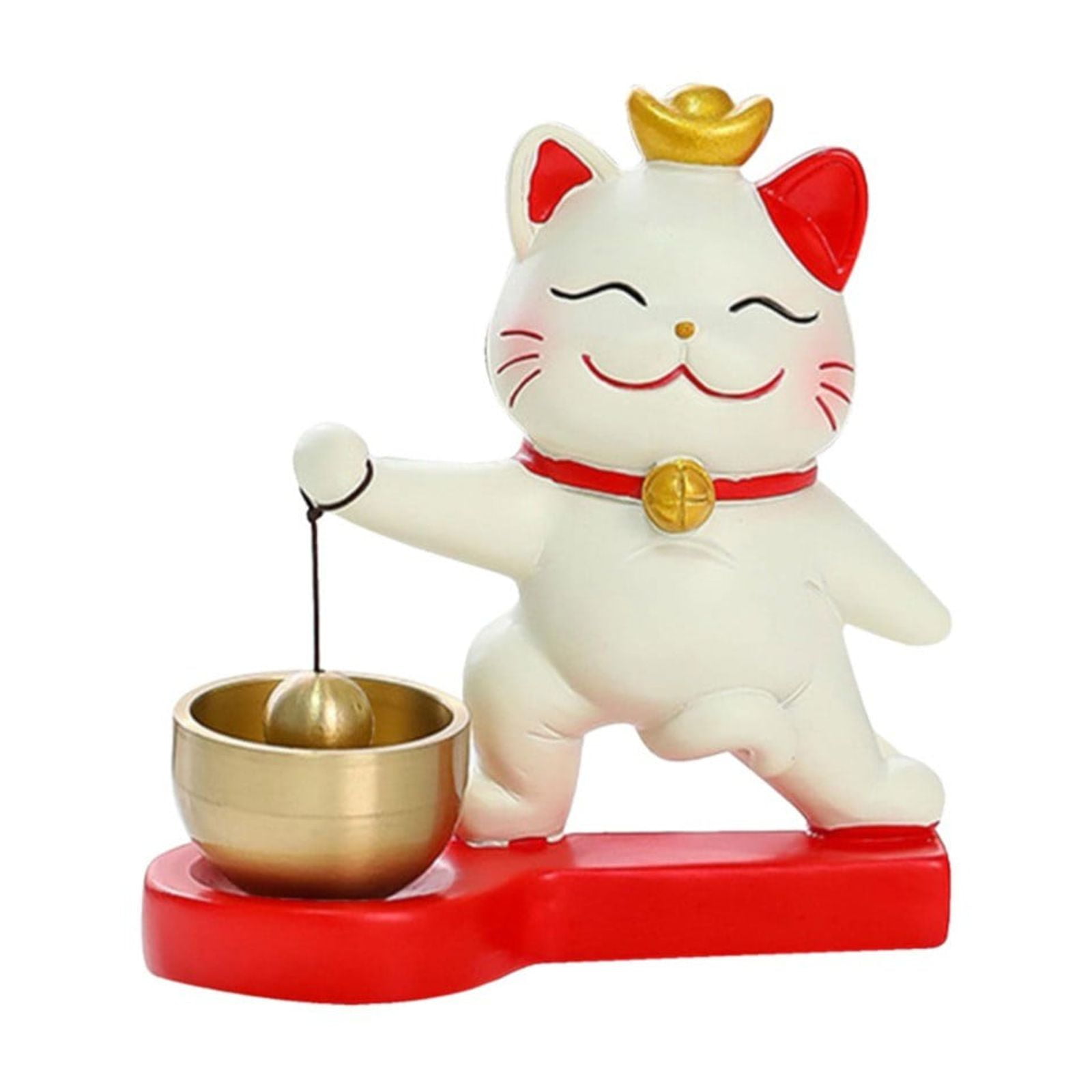 Gbayxj Creative Doorbell Lucky Cat Doorbell Hanging Decorative Doorbell ...