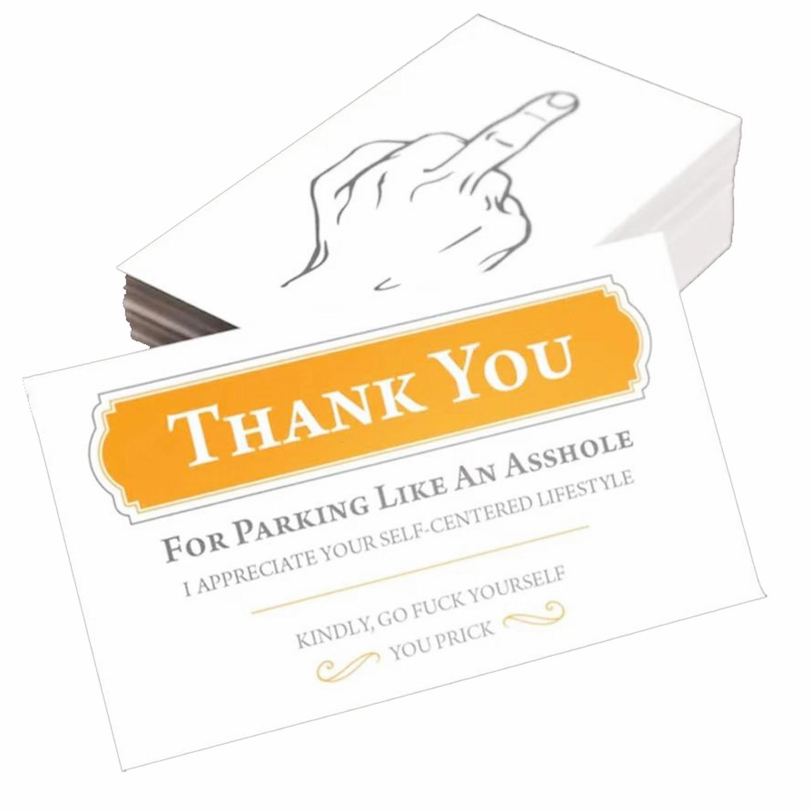 Gbayxj Greeting Card Learn To Park Hilarious Parking Violation Card For ...