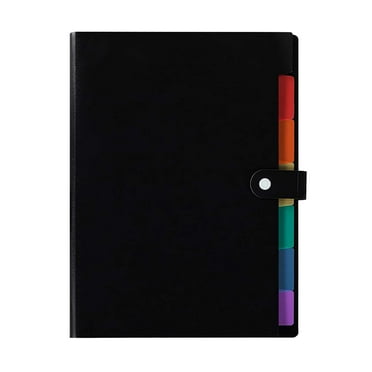 SKYDUE Expanding File Folder with 5 Pockets - Letter A4 Paper Accordion ...