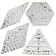 Creative Grids, 60 Degree Diamond Ruler - Walmart.com
