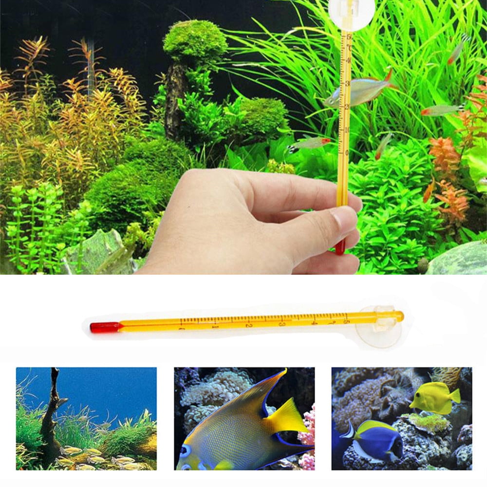 Gbifzutdjp Hygrometer Fish 5Ml Aquarium Temperature Suction Tank Cu ...