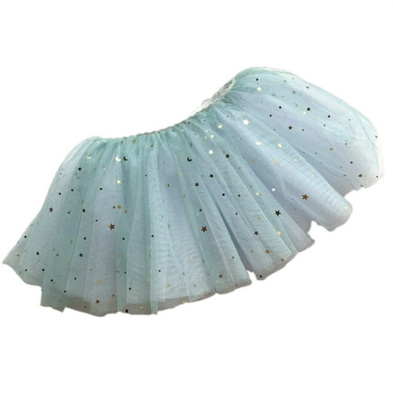 Gbsyewxs Mardi Gras Skirt For Girls Tutu Tulle Princess Girl Skirts ...
