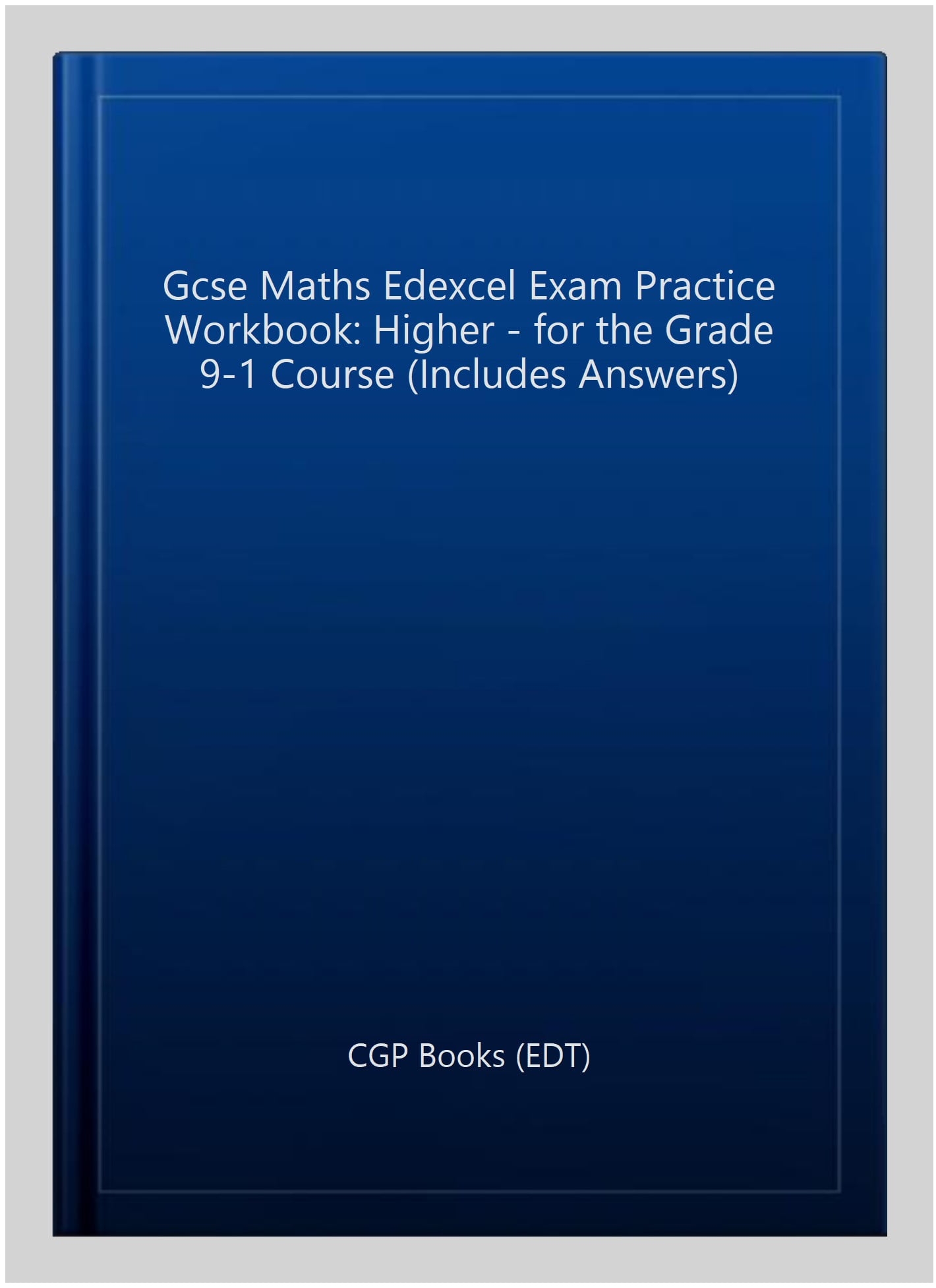 Gcse Maths Edexcel Exam Practice Workbook: Higher - For The - Walmart.com