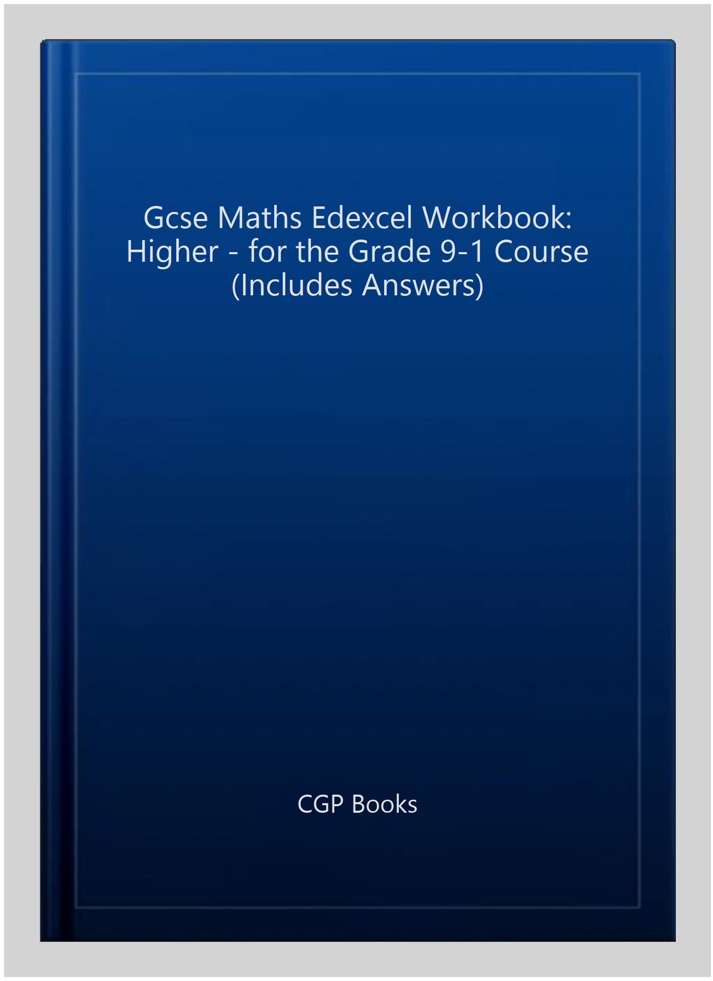 Gcse Maths Edexcel Workbook: Higher - For The Grade 9-1 Cour - Walmart.com