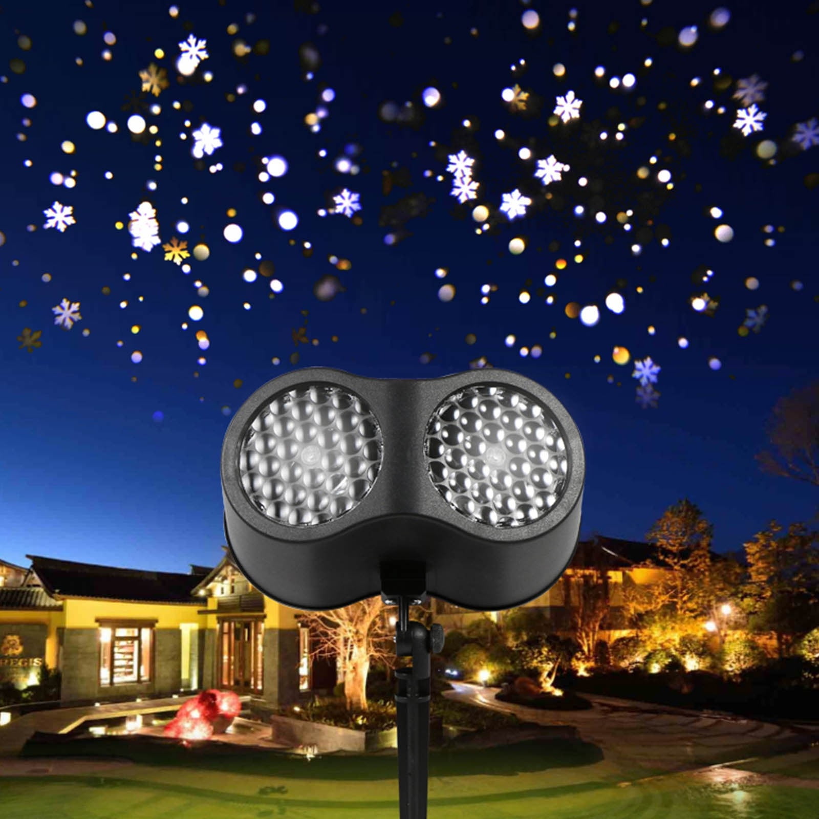 Gcvizuso Christmas Lights, String Lights, Christmas Snowflake Projector ...