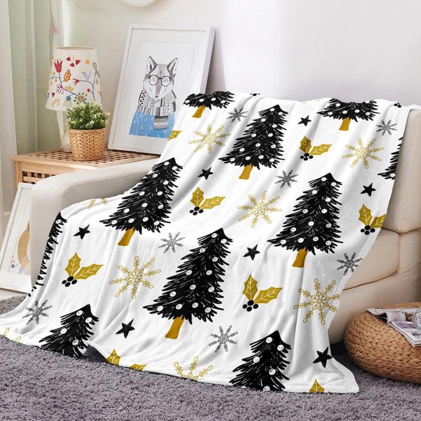 Gcvizuso Christmas Rugs, Outside Indoor Doormat, Christmas Cuddly ...