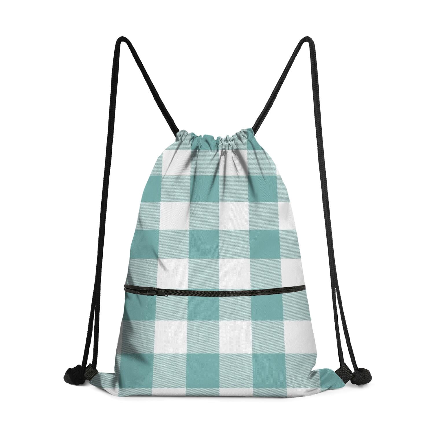 Gdhiybf Double Layer - Lateral Horizontal Zipper Drawstring Bags for ...