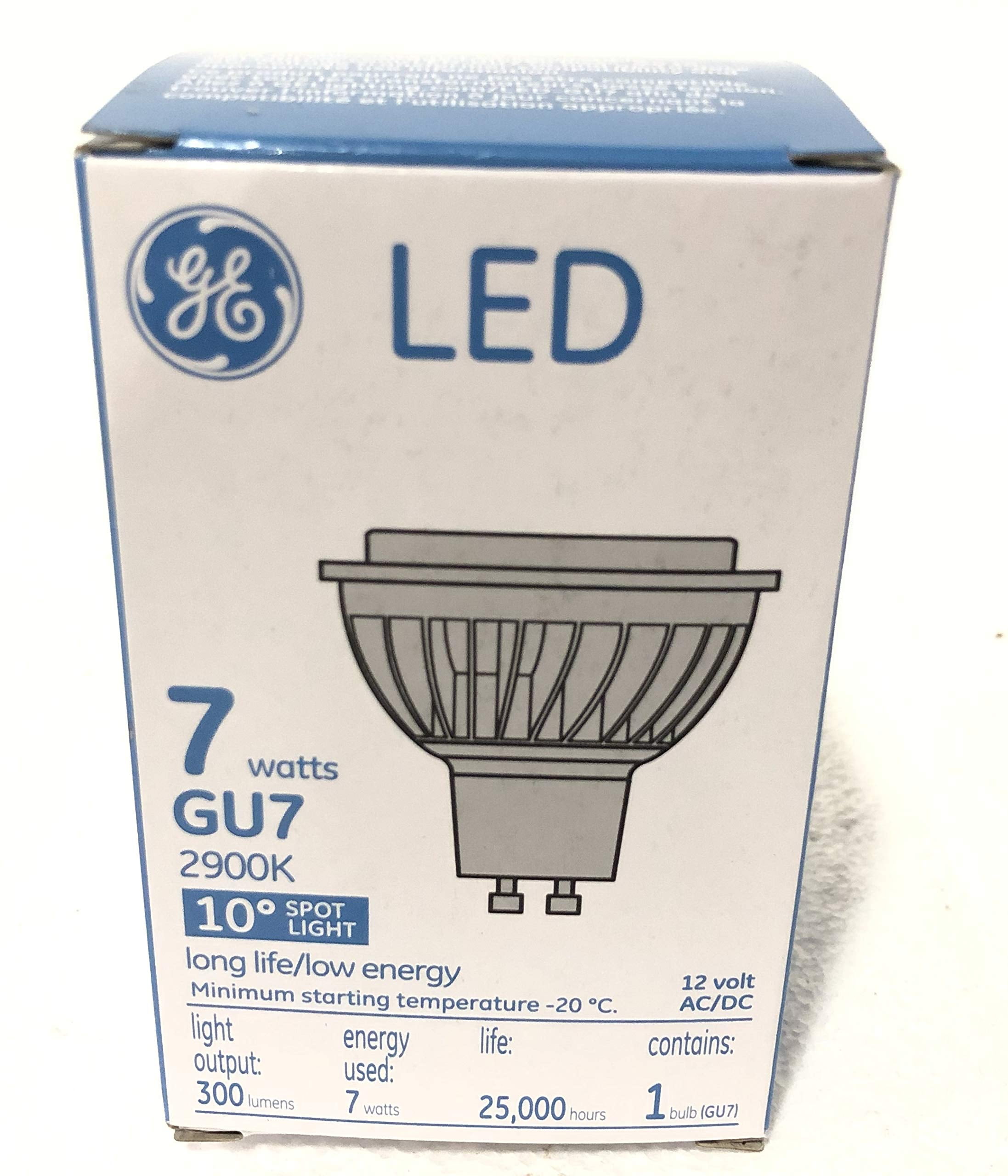 Ge 42341 Led GU7 Bulb 12Volts AC/DC 7 watts 2900K 300 Lumens 6pack ...