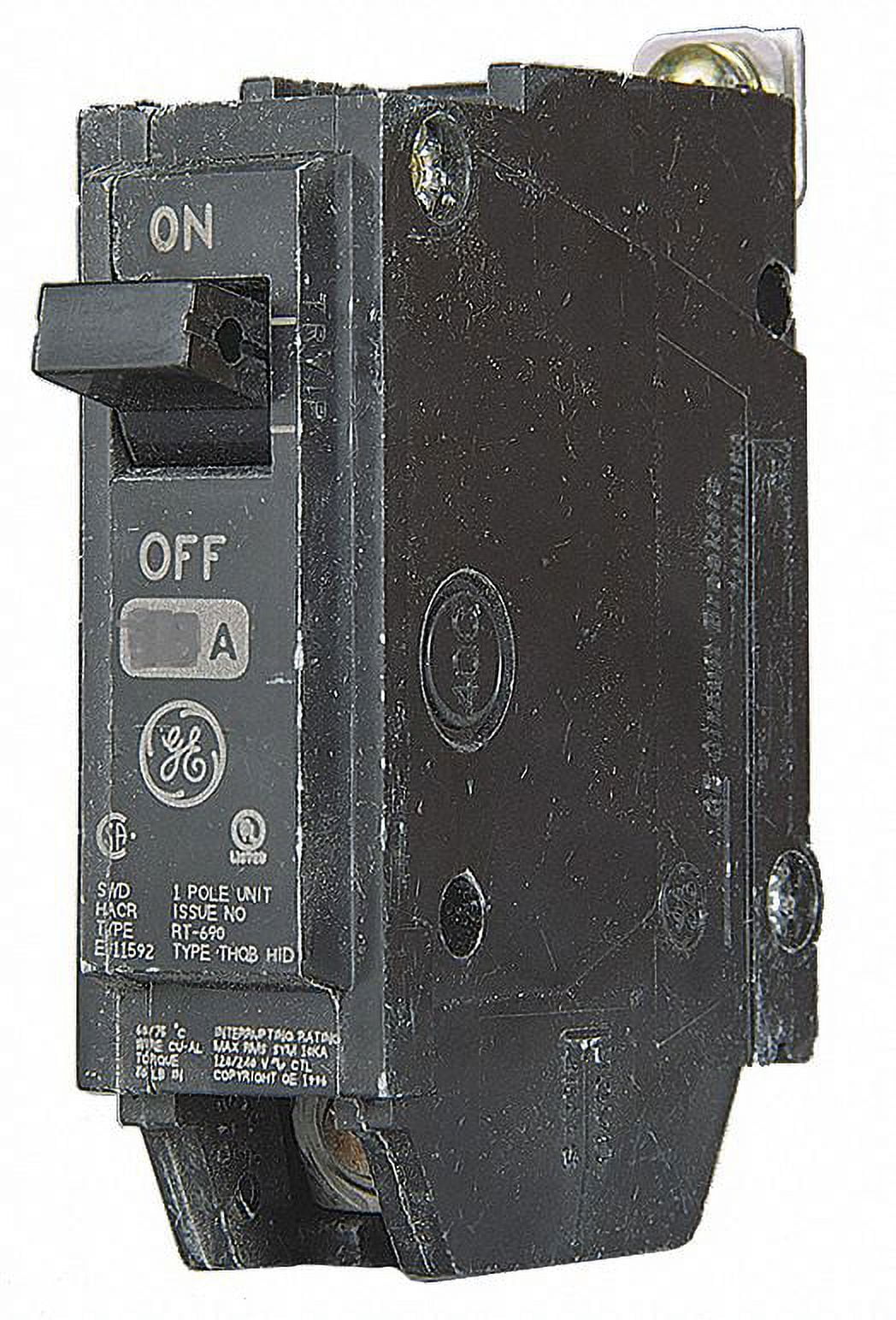 Ge Circuit Breaker,20A,Bolt On,120/240V,1P THHQB1120 - Walmart.com