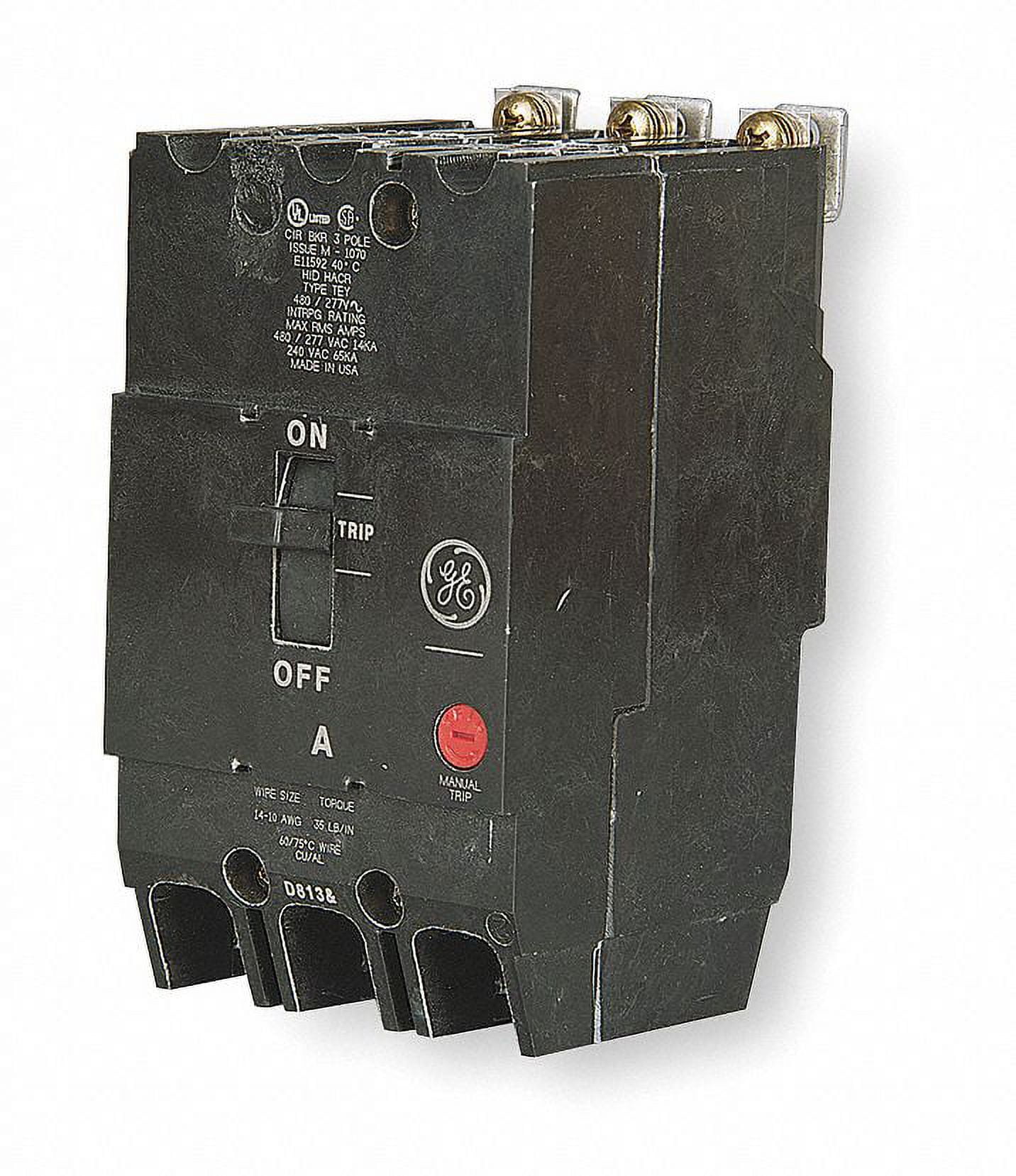 Ge Circuit Breaker,70A,Bolt On,277/480V,3P TEY370 - Walmart.com