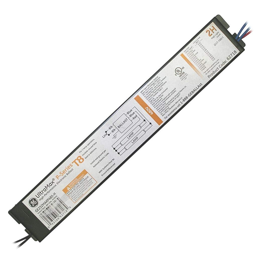 Ge Current FLUOR Ballast,Electronic,Instant,73W HAWA GE232-MAX-480-H ...
