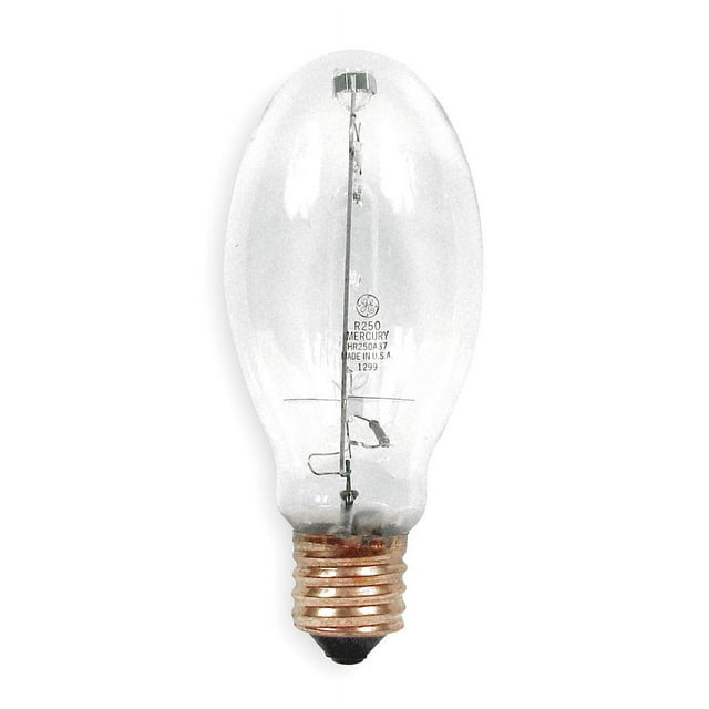 Ge Current Mercury Vapor Bulb,ED28,11,000 lm,250W HR250A37 - Walmart.com