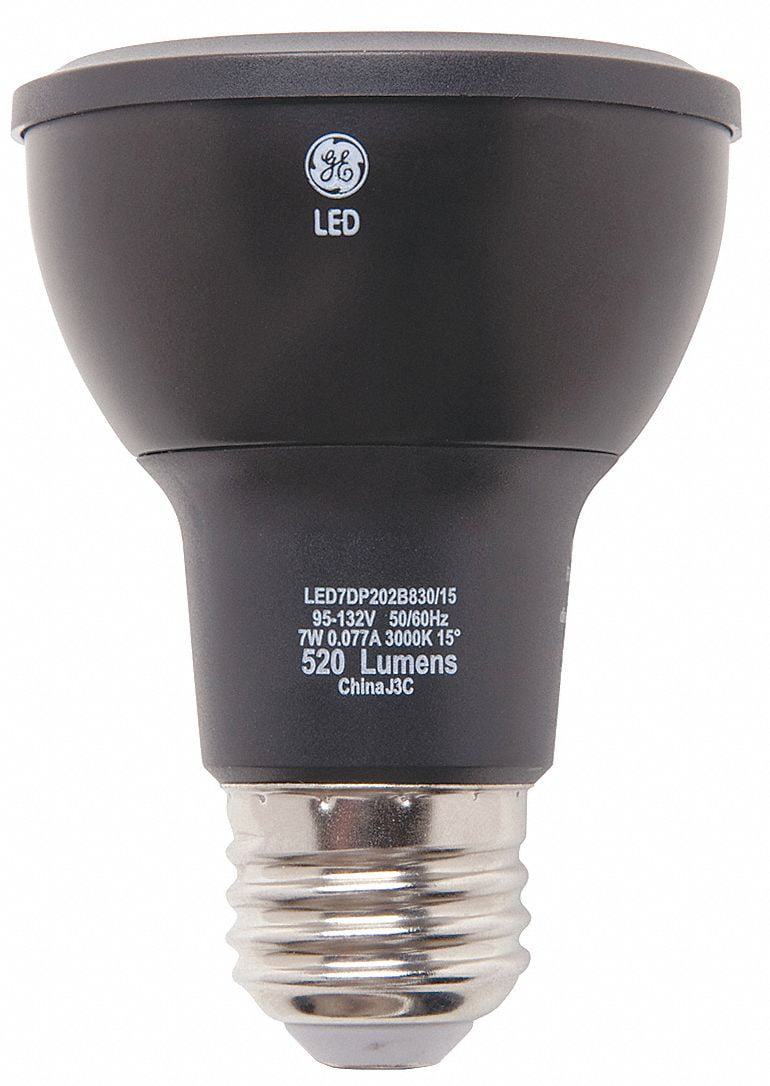 Ge Lamps LED,7 W,PAR20,Medium Screw (E26) LED7DP203B830/20 - Walmart.com