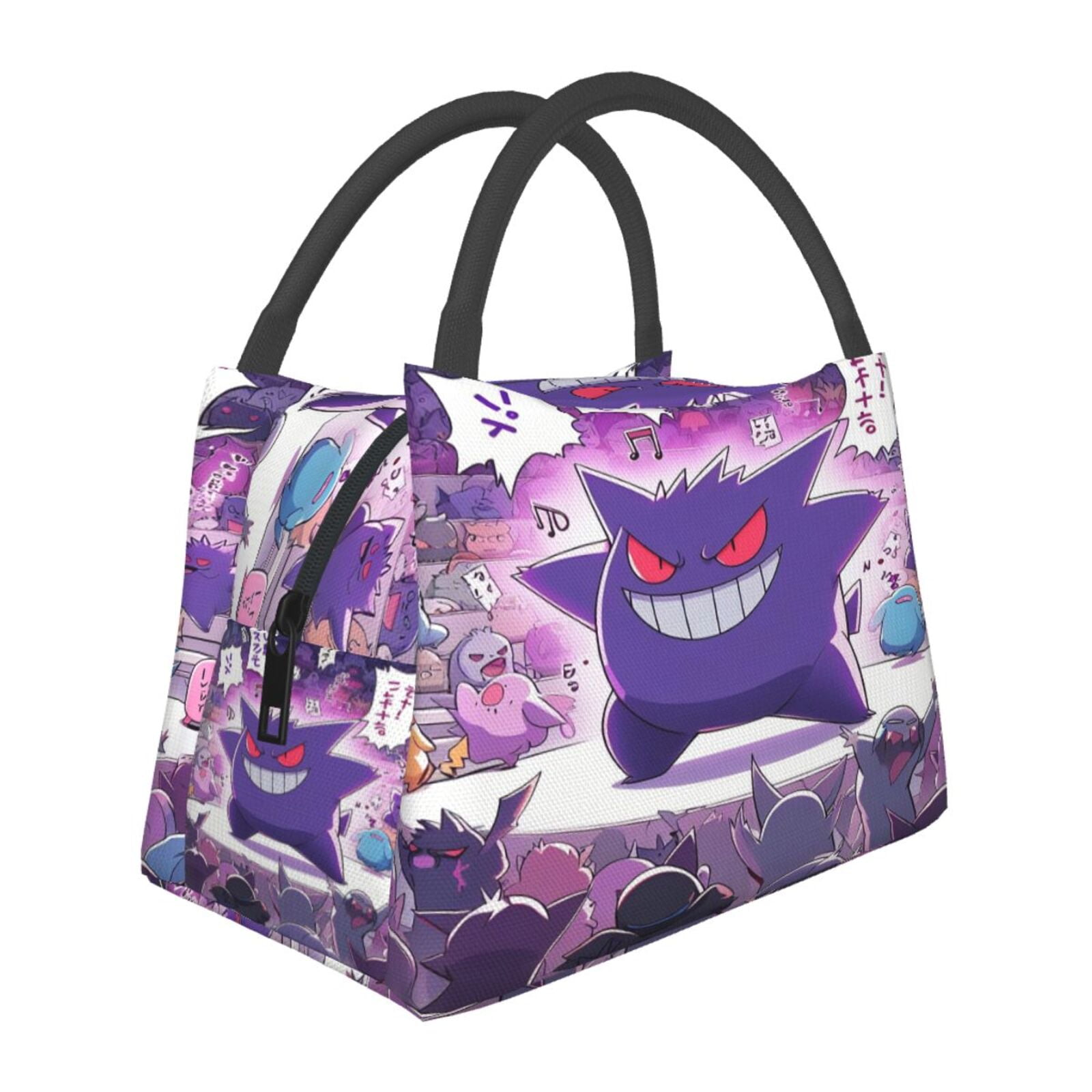 Ge_Ngar Lunch Bag Portable Insulated Cute Cartoon Pattern Reusable ...