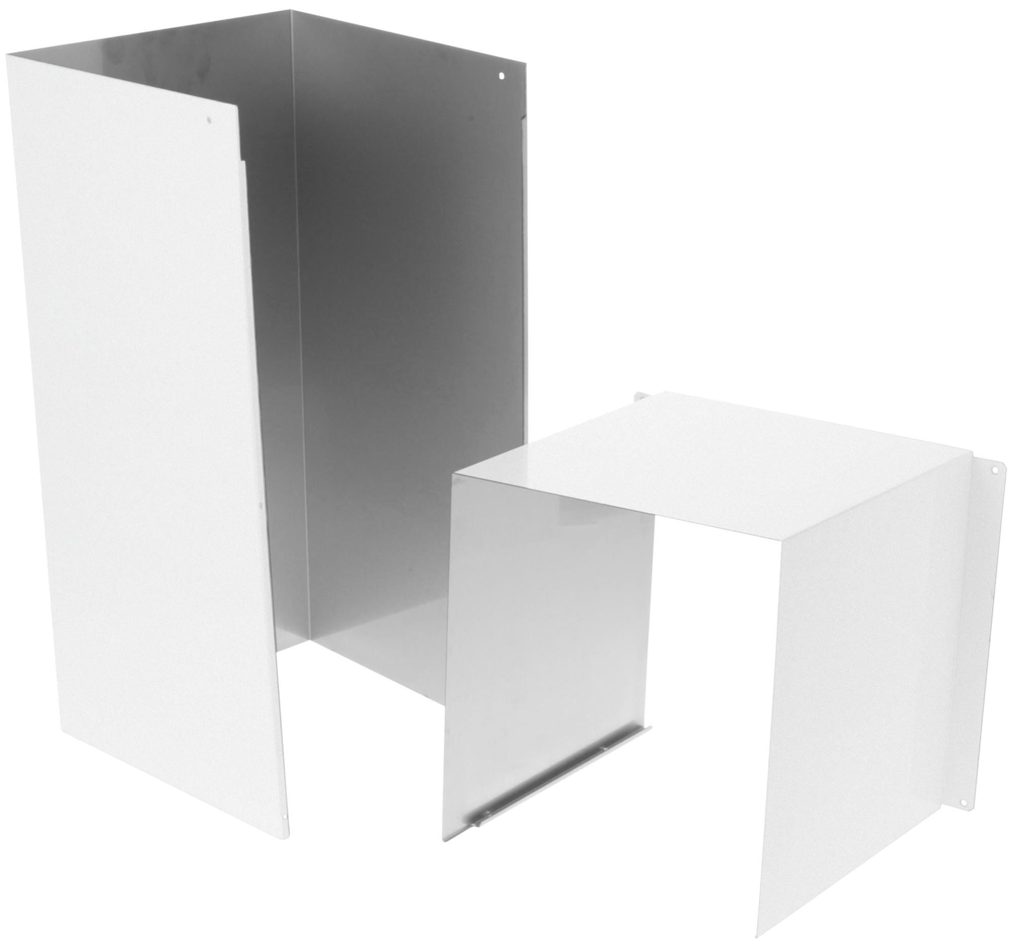 Ge Profile Cx10dc9 10' Ceiling Duct Cover Extension Kit - White ...