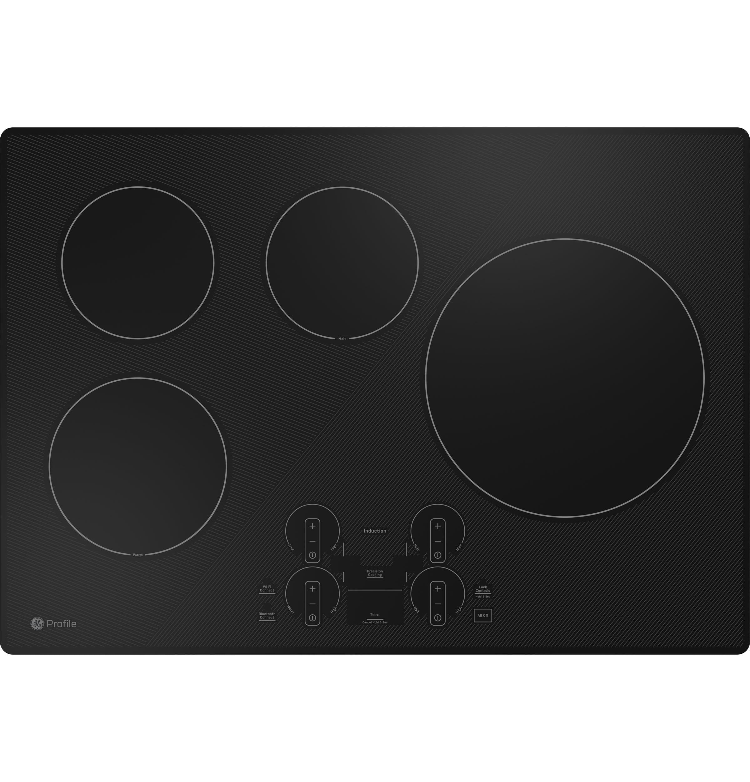 Ge Profile Php7030 30" Wide 4 Burner Induction Cooktop - Black ...