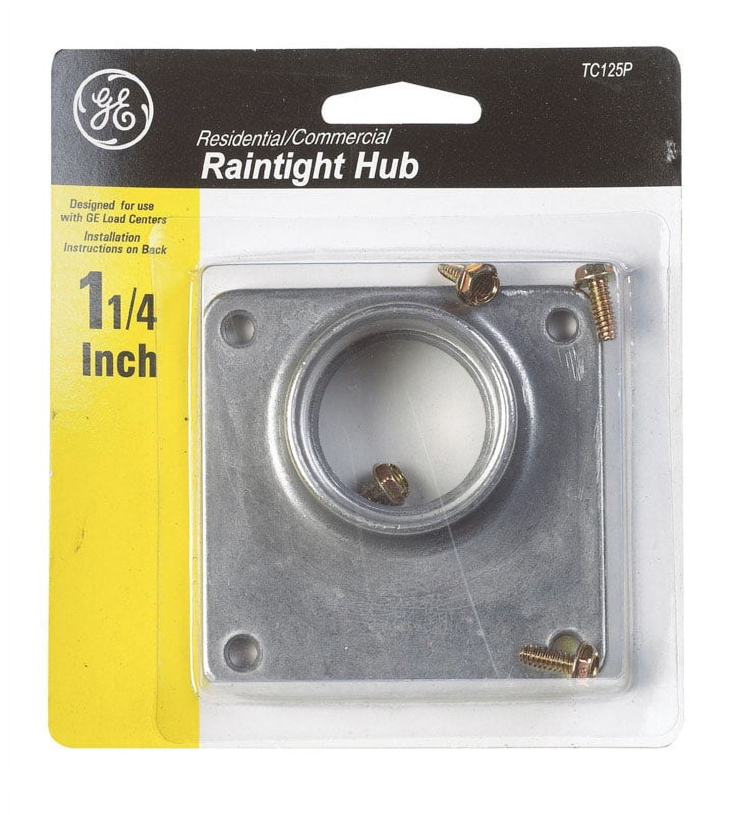Ge Raintight Hub,1.25in. Dia TC125 - Walmart.com