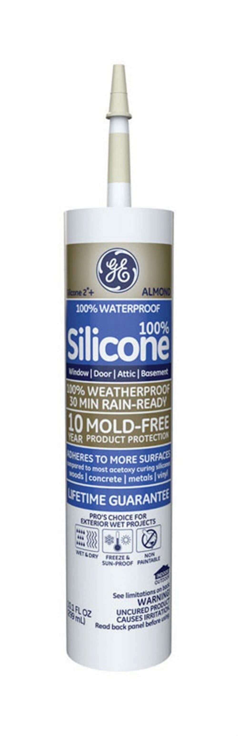 Ge Sealant,Almond,Advanced Silicone 2813667 - Walmart.com