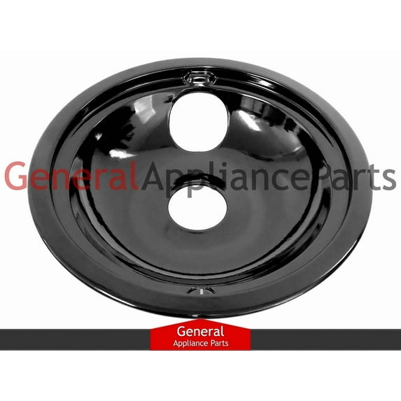 Ge Stove Range 8" Black Burner Drip Pan Bowl Wb31T10013 Wb32X5086 ...