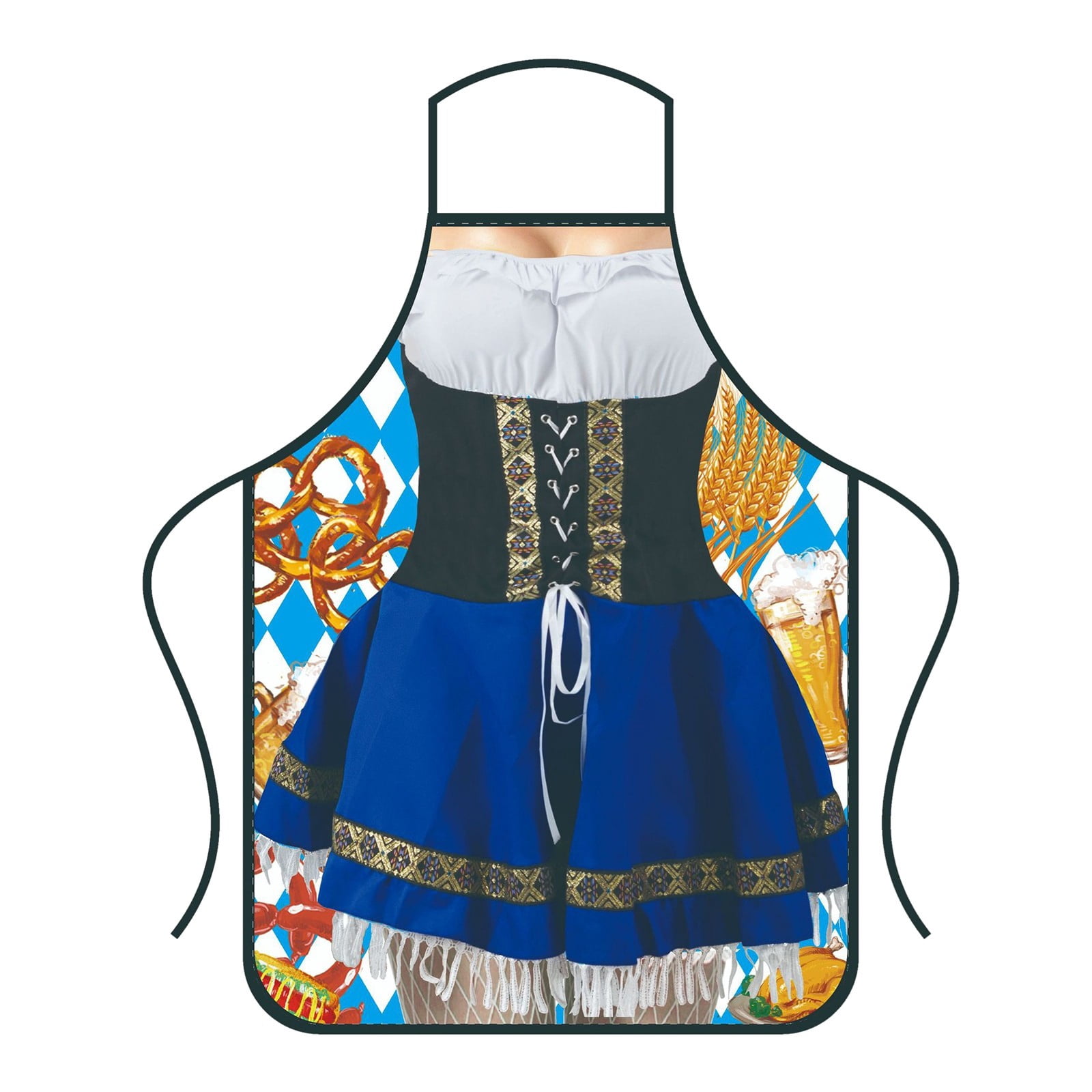 Ge`rman Ok`tobe`rfest Festival Apron Unisex Dirndl Outfit for Men Women ...