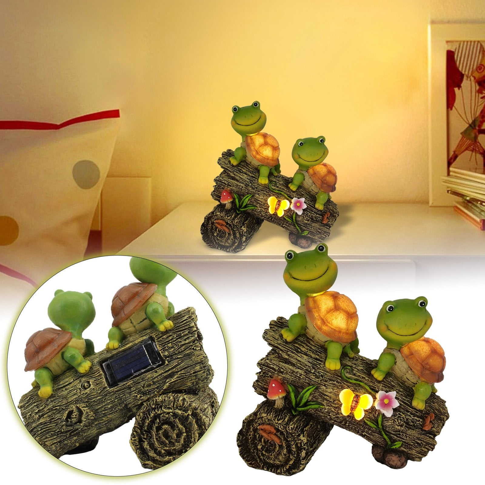 GeBuSn 1PC Energy Saving And Night Light: Solar Power Convenient And ...