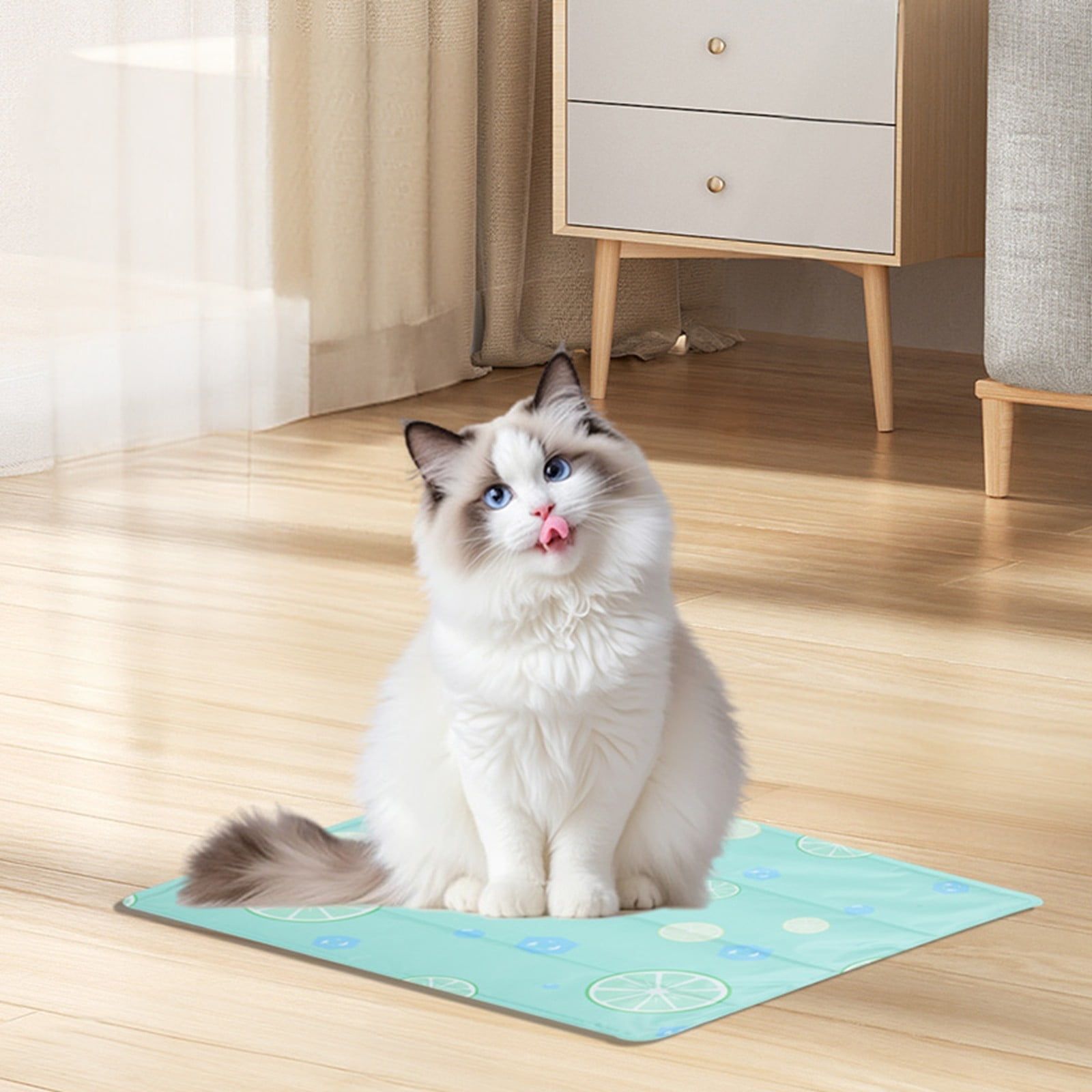 GeBuSn 1PC Summer Gel Pad For Dogs & Cats Reusable Pet Ice Mat(30x40cm ...