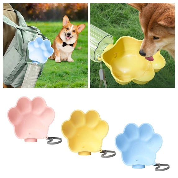 GeBuSn Dog Water Bottle Portable Leakproof Dog Water Dispenser Dog ...