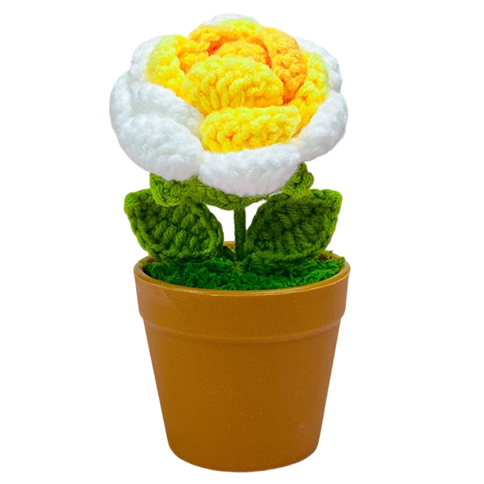 GeBuSn Elegant Floral Figurine For Home Realistic Faux Ornament For ...