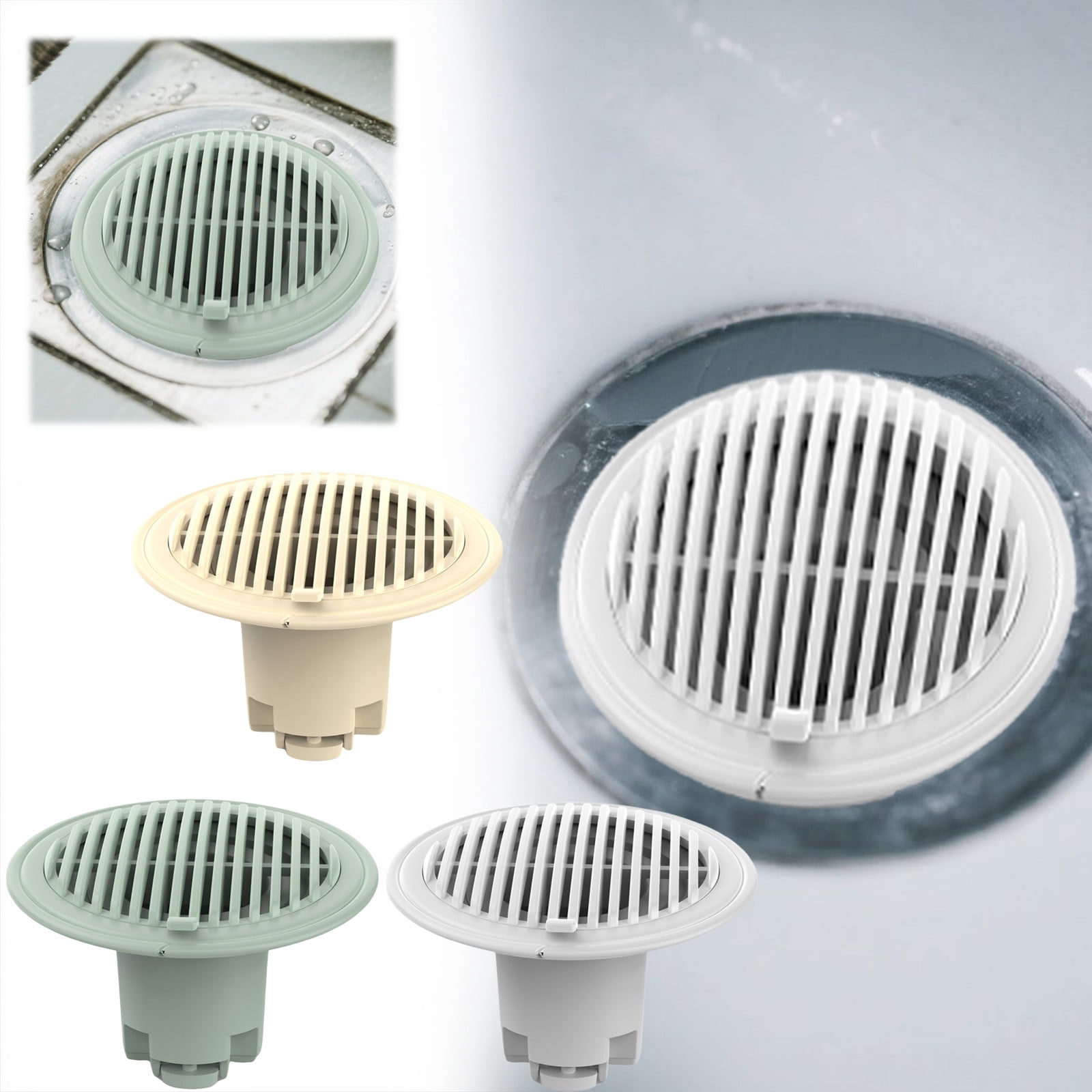 GeBuSn Floor Drain Odor Device Bathroom And Toilet Sewer Odor Blocking ...