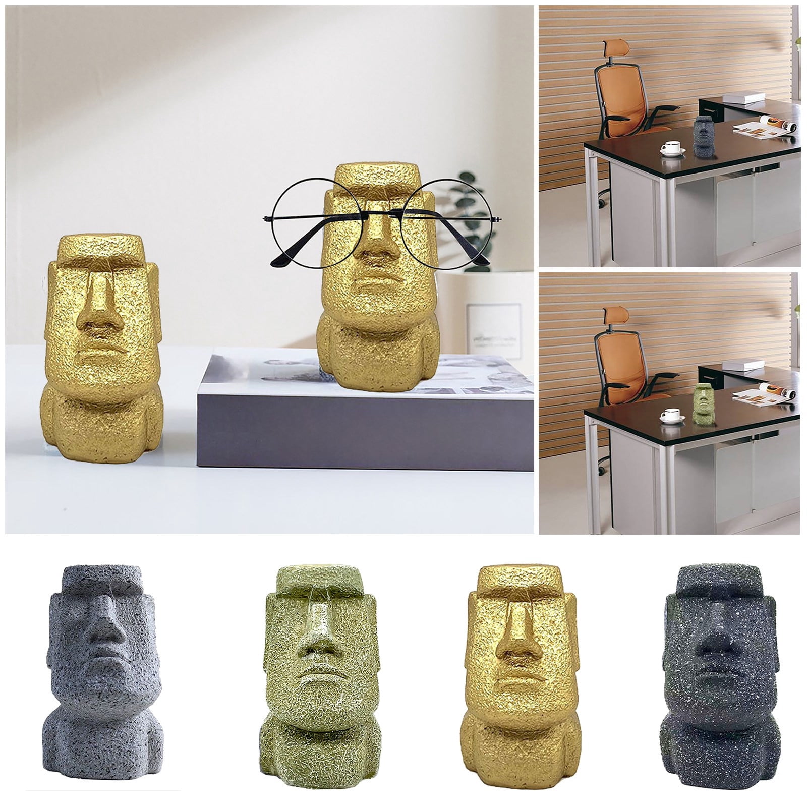GeBuSn Head Glasses Display Rack Decoration Display Tabletop Glasses ...