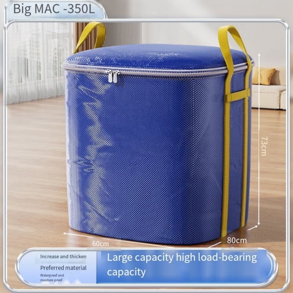 GeBuSn Storage With Lid Extra Large Capacity Double Zipper Organizer ...