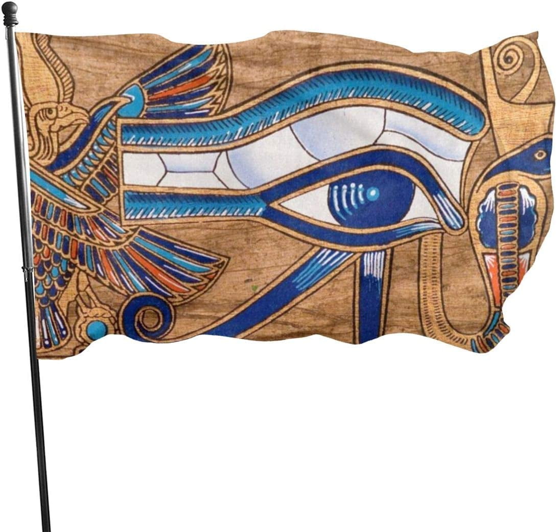 GeRRiT Egyptian Horus Eye Garden 3x5Ft Flag Outdoor Indoor Party Home ...