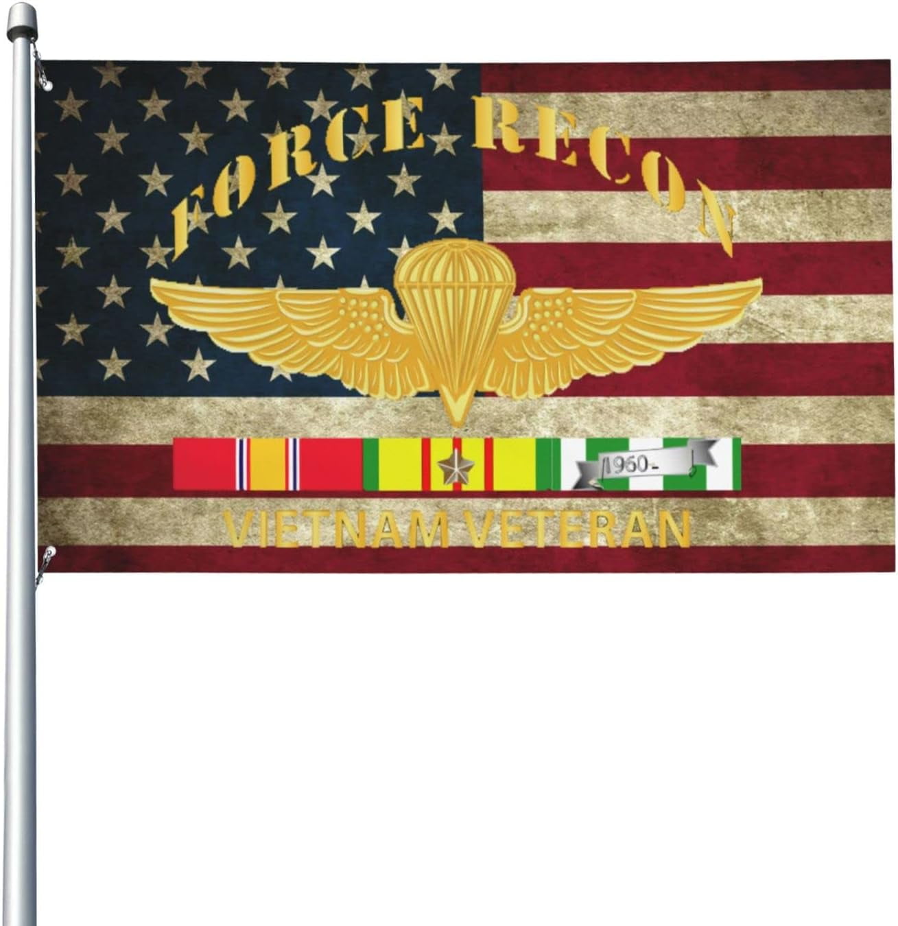 GeRRiT Force Recon Wings Vietnam Veteran Garden 3x5Ft Flag Outdoor ...