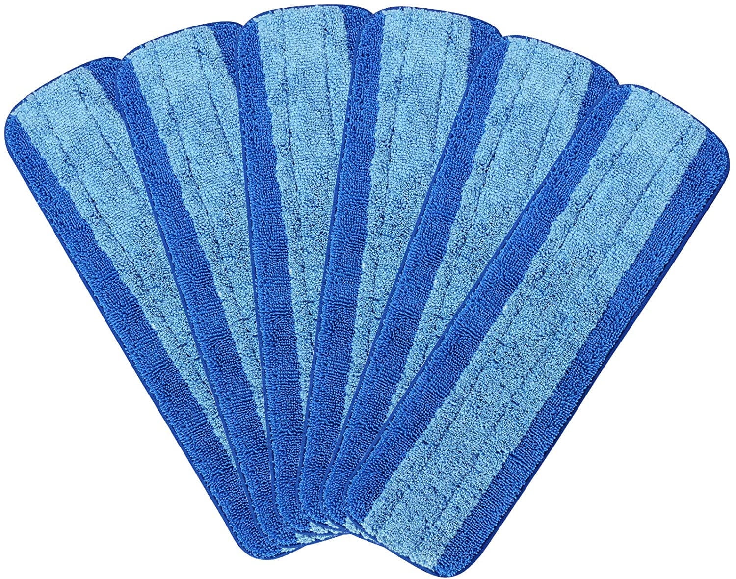 Gealach 6-Pack Reusable Bona Hardwood Floor Cleaning Pads, Blue ...