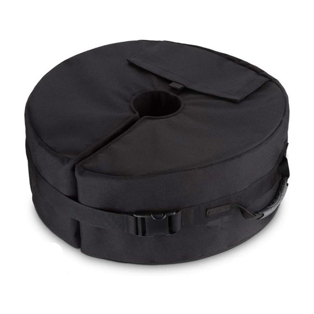 Gealach Black Umbrella Base Weight, Side Slot Opening, Fits Any Outdoor ...