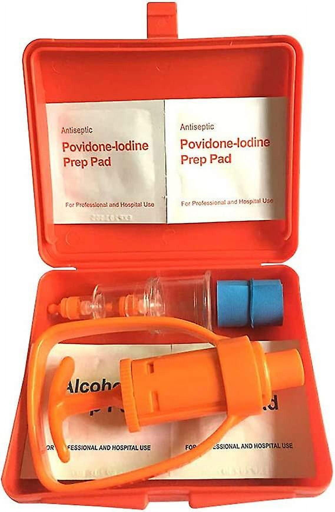 Gealach Camping First Aid Kit, Venom Extractor, Suction Pump, Snake ...