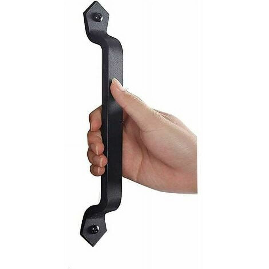 Gealach Heavy Duty 11-inch Antique Barn Door Handle, Large Retro Cast ...