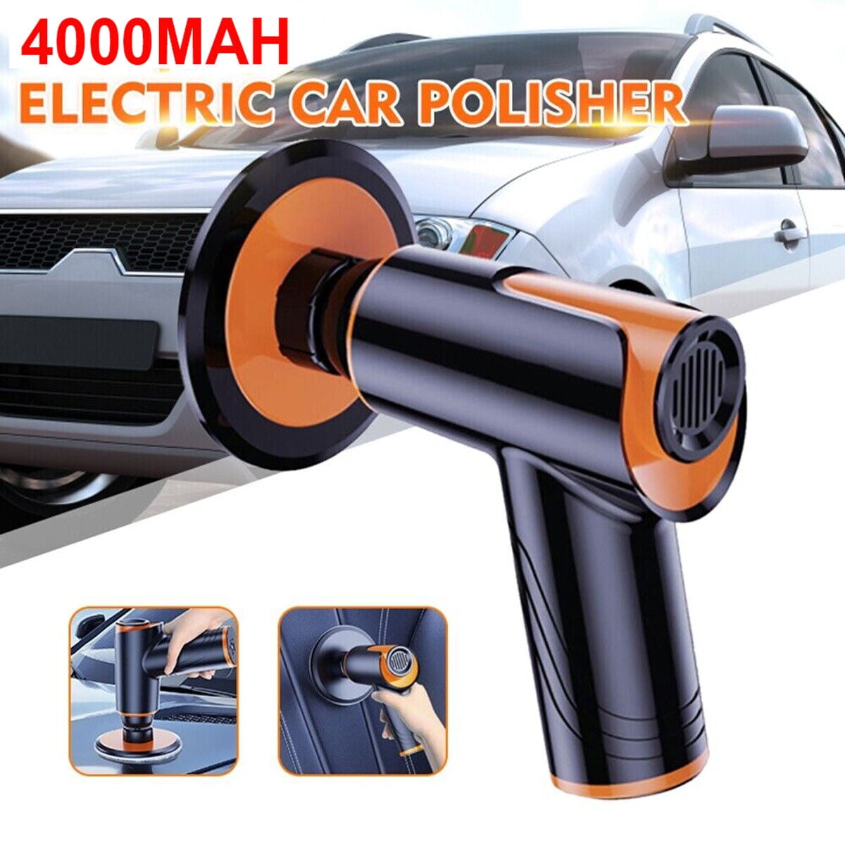 Gealach Portable Cordless Buffer, Car Detailing, Waxing & Polishing, 1 ...