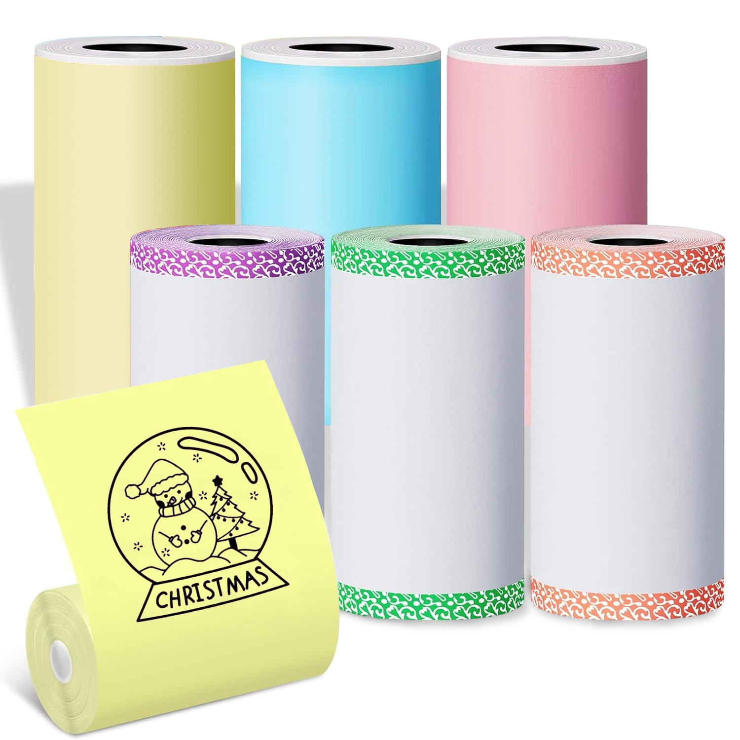 Gealach Thermal Printing Paper, Quick-Dry, Letter Size, Continuous ...