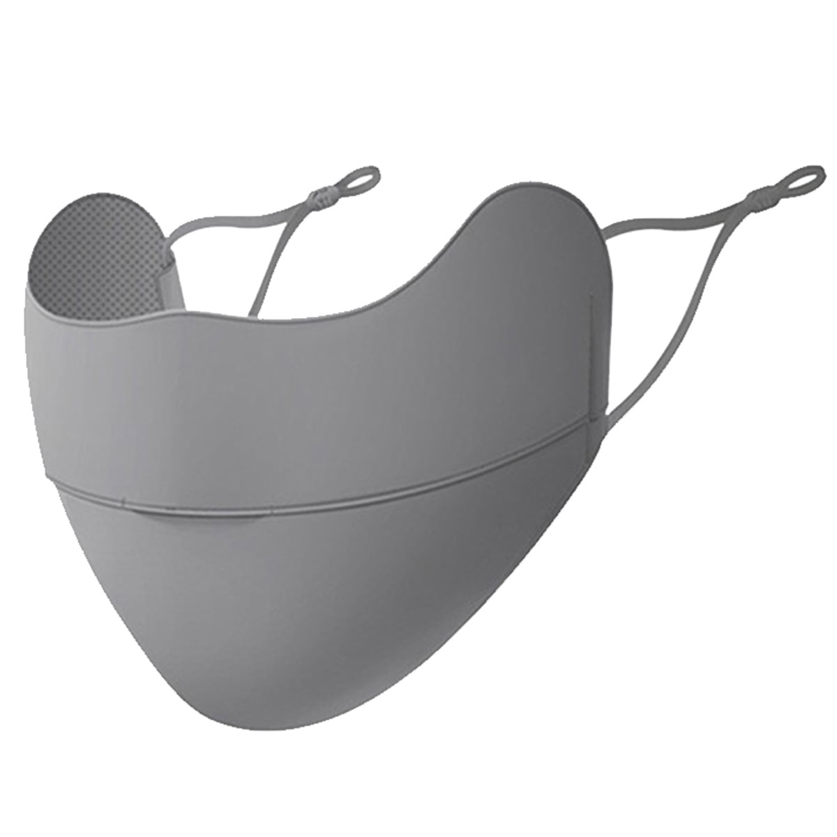 Gealach UPF 50+ Breathable Sunscreen UV Mask, Ice Silk, Space Gray ...